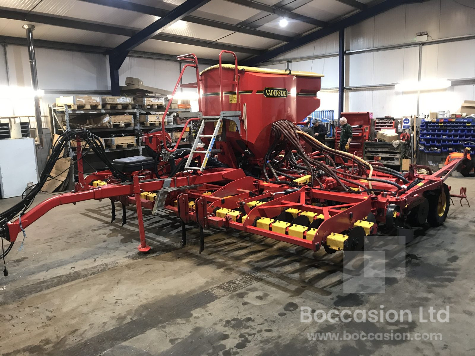 2011 Vaderstad Rapid RDA 600S 6m seeder c/w 3 rows drilling kit | Boccasion
