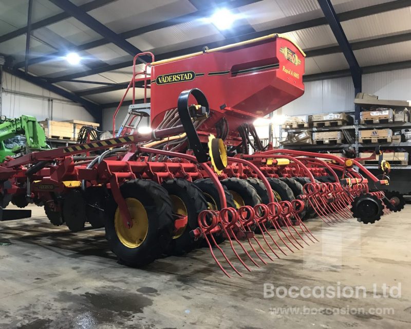 2011 Vaderstad Rapid RDA 600S 6m seeder c/w 3 rows drilling kit | Boccasion