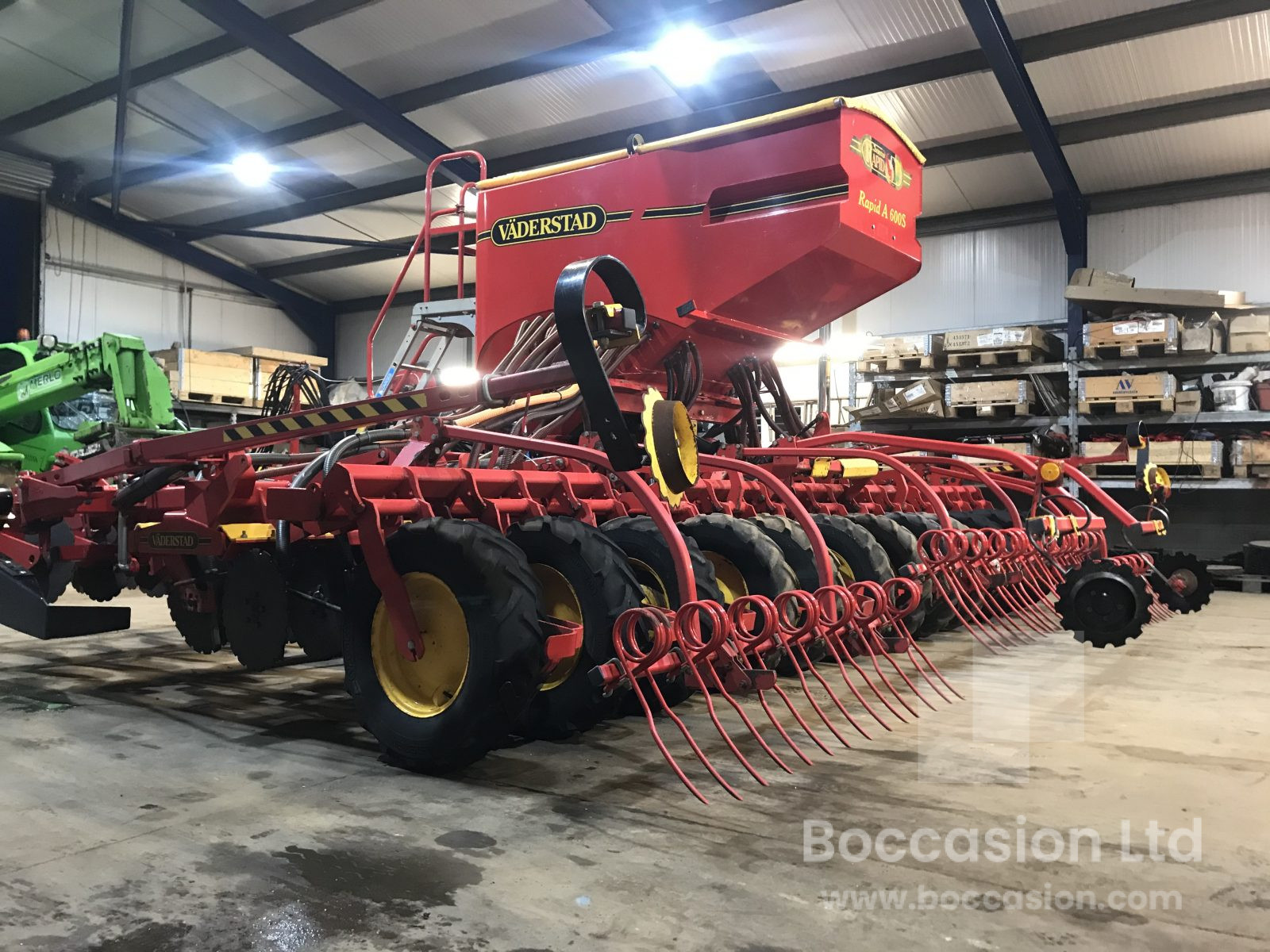 2011 Vaderstad Rapid RDA 600S 6m seeder c/w 3 rows drilling kit | Boccasion