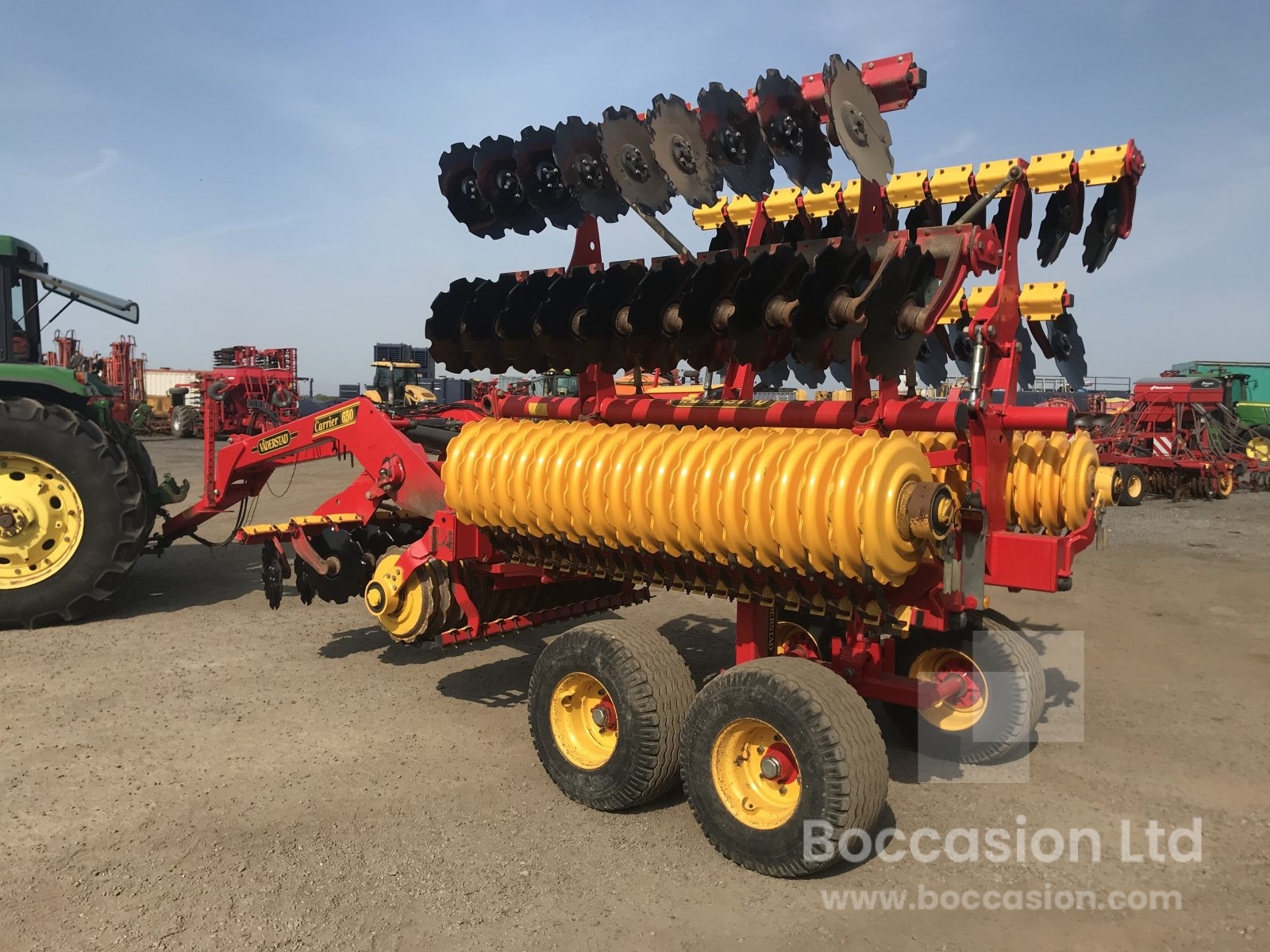 Vaderstad Carrier CR 650 for sale 6.5m c/w SteelRunner packer roller ...