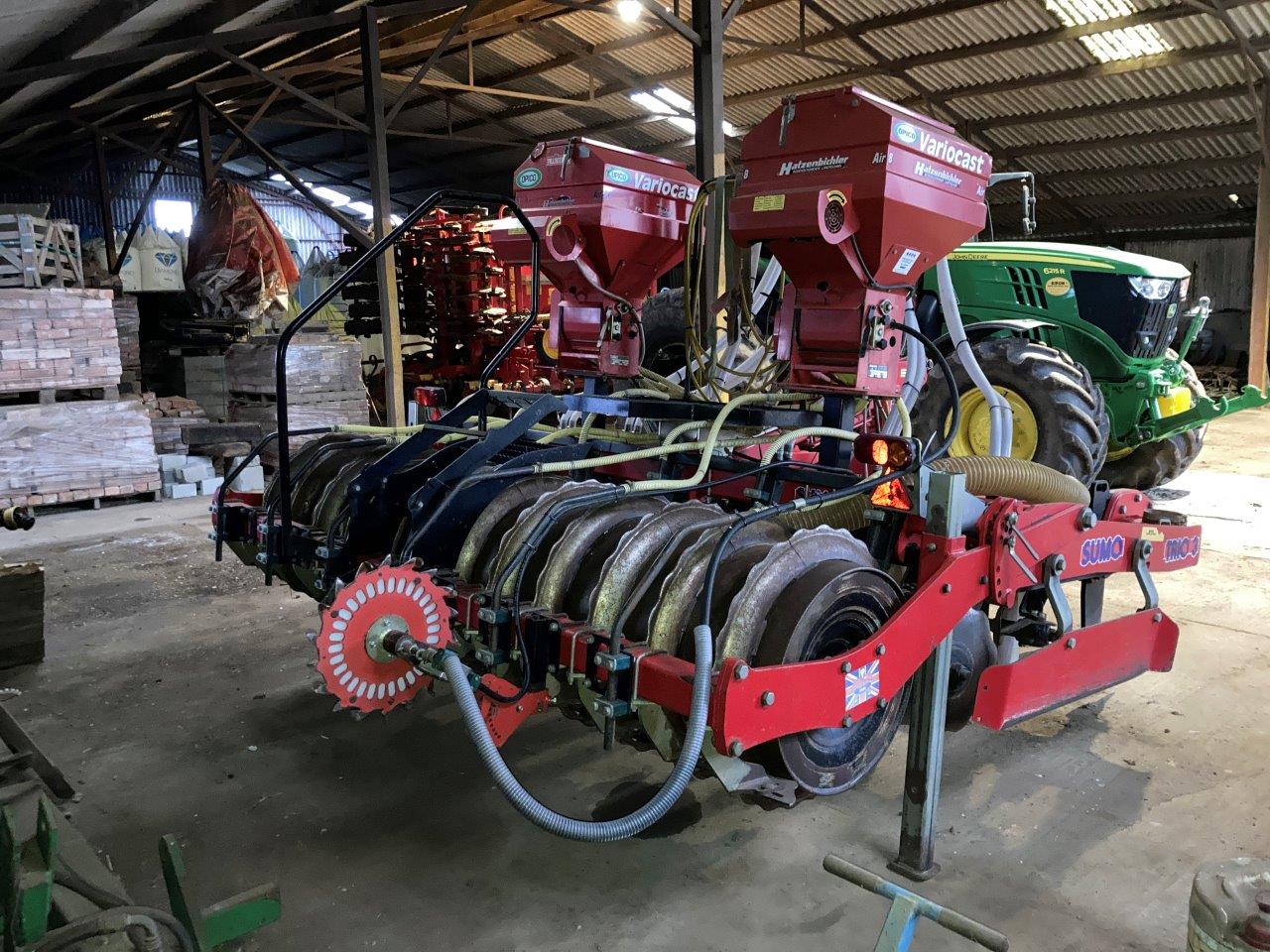 For sale Sumo trio 3 3m 1 pass cultivator with rape and slug seeder ...