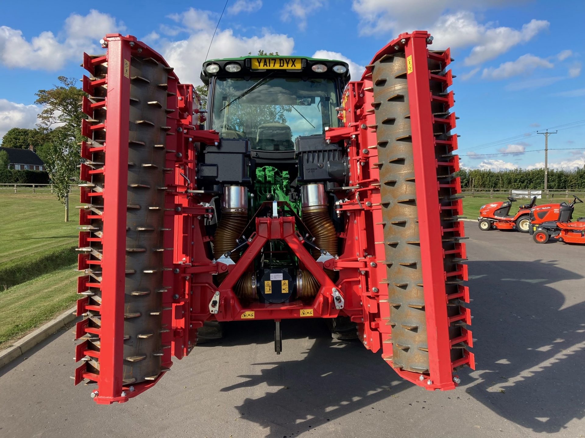 Used Kverneland Folding Power Harrow, Farm Agricultural Machinery for ...