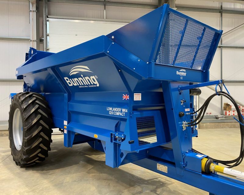 BUNNING LOWLANDER MK4 – 120C (COMPACT) MUCK SPREADER Online Shop ...